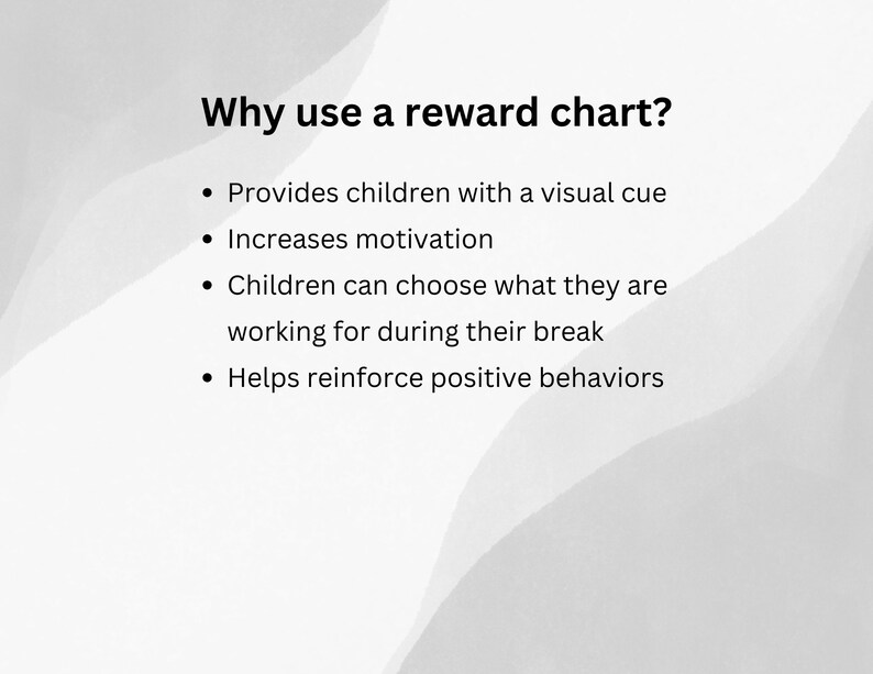 Reward Chart Multipack-digital Download - Etsy