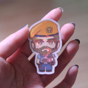 Valorant Cute Chibi Anime Stickers (jett Sage Viper Fade Killjoy ...