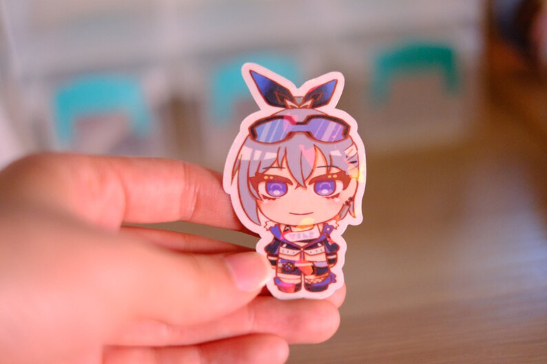 Honkai Star Rail Cute Chibi Anime Stickers (march 7th Kafka Blade ...