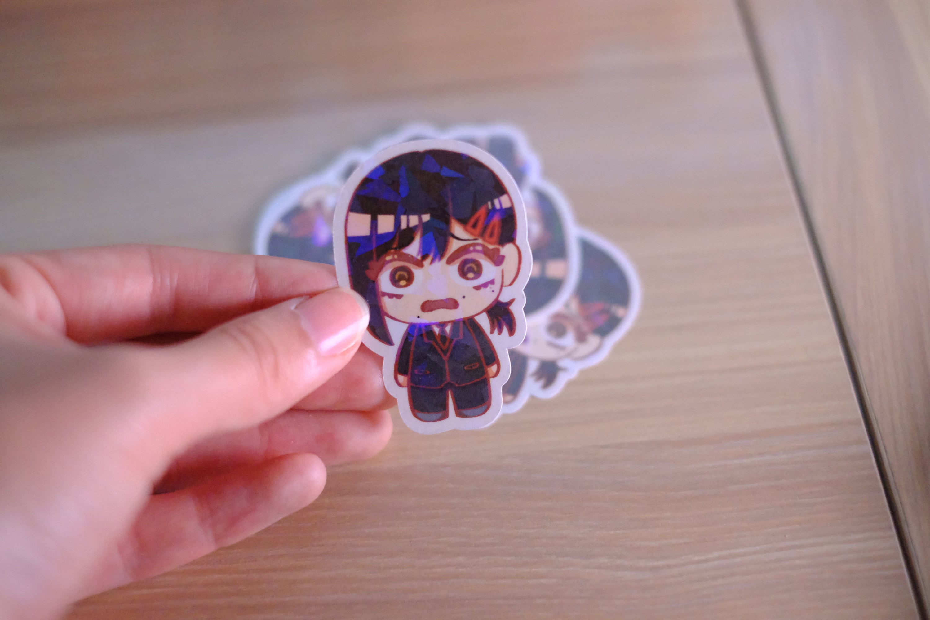 Chainsaw Man Cute Chibi Anime Stickers makima Denji Aki Angel Power ...