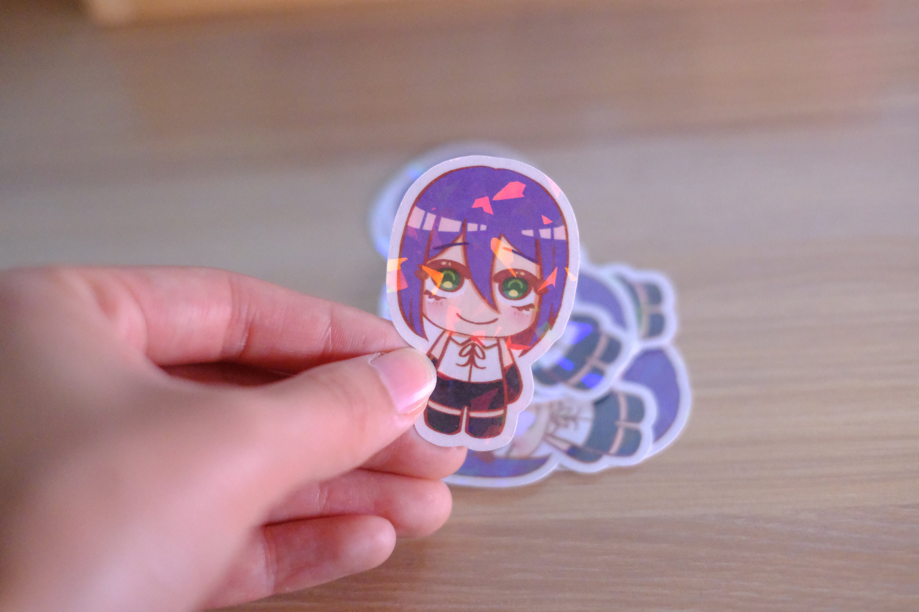 Chainsaw Man Cute Chibi Anime Stickers makima Denji Aki Angel Power ...