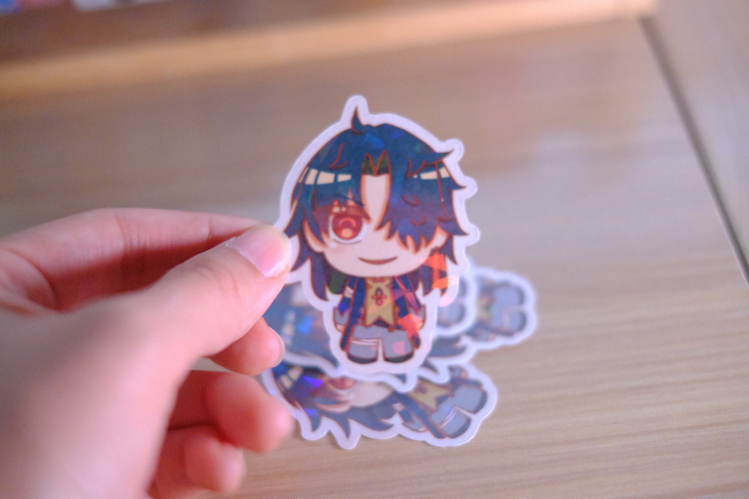 Honkai Star Rail Cute Chibi Anime Stickers (march 7th Kafka Blade ...