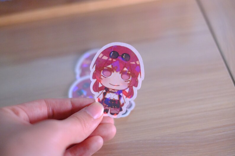 Honkai Star Rail Cute Chibi Anime Stickers (march 7th Kafka Blade ...