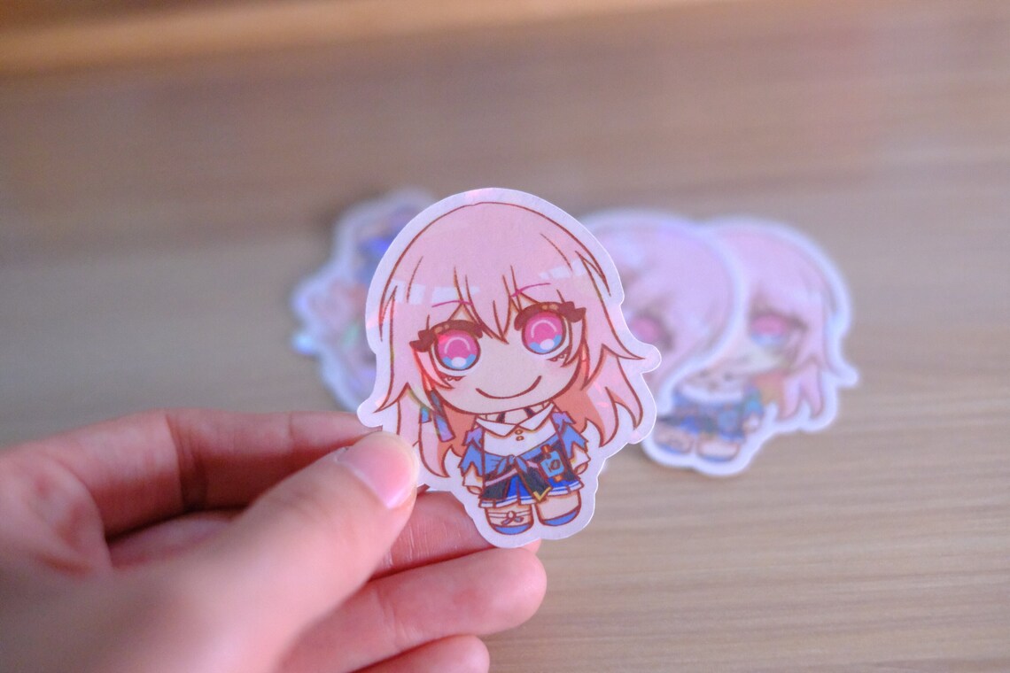 Honkai Star Rail Cute Chibi Anime Stickers march 7th Kafka Blade ...