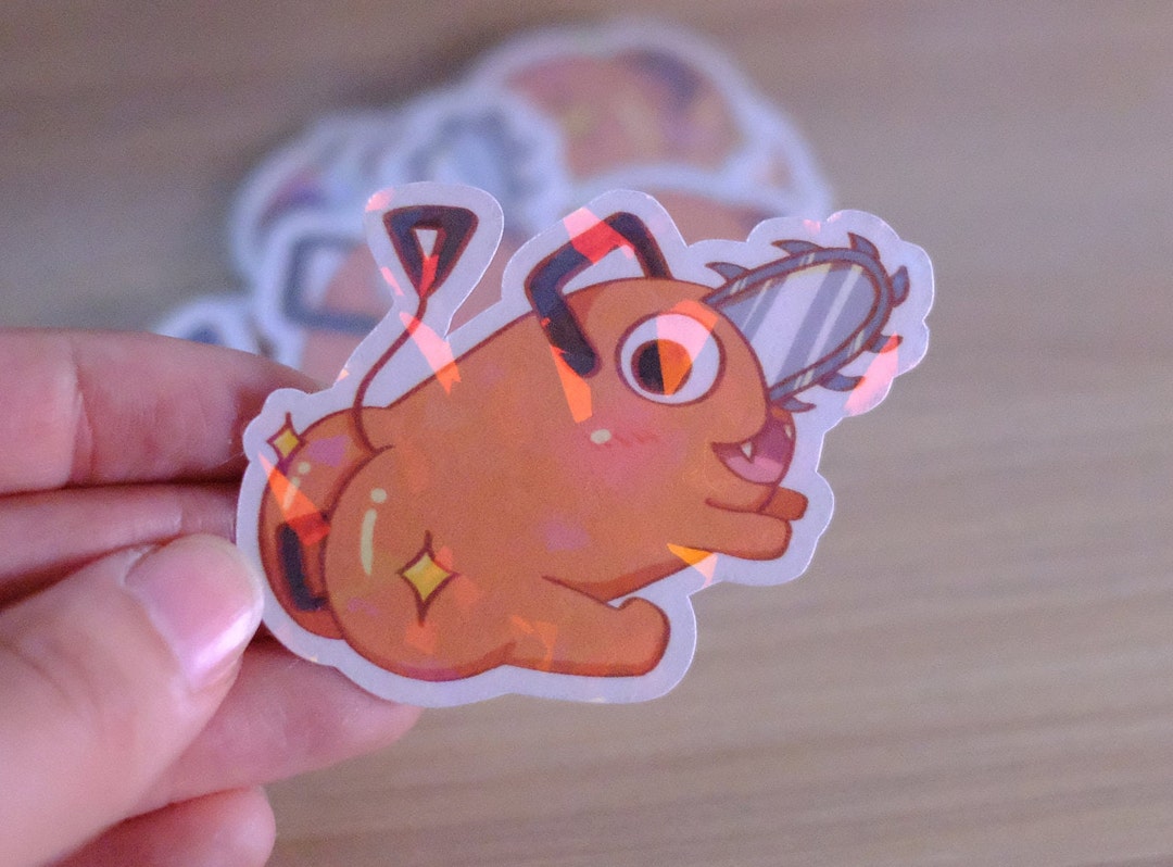 Chainsaw Man Cute Chibi Anime Stickers (pochita Makima Denji Aki Angel ...