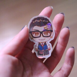 Valorant Cute Chibi Anime Stickers (jett Sage Viper Fade Killjoy ...