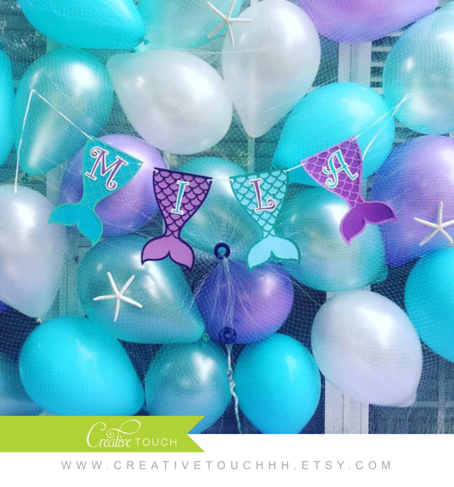 Mermaid Centerpieces Little Mermaid Centerpiece Mermaid - Etsy