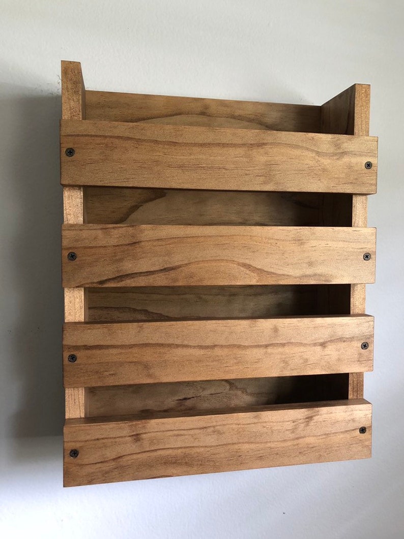 Restaurant Menu Holder Wall Mounted Menu Storage Wood Menu | Etsy