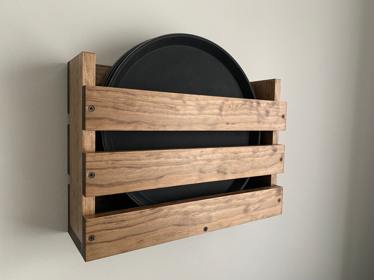 Serving Trays Holder Wall Mounted Tray Storage for - Etsy