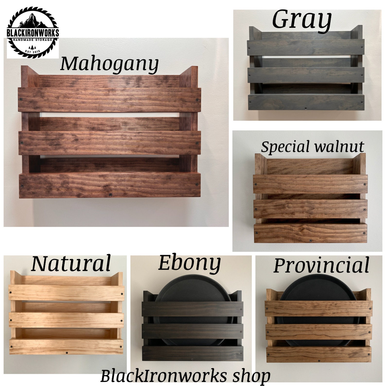 Serving Trays Holder Wall Mounted Tray Storage for - Etsy