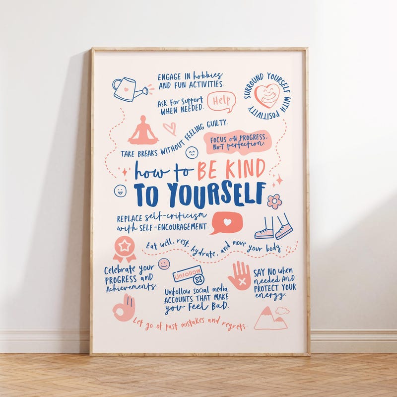 Be Kind to Yourself - Etsy