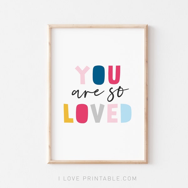 You Are so Loved - Etsy