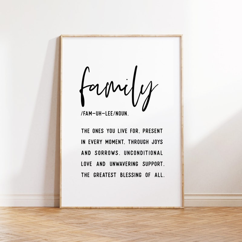 Family Quote Signs - Etsy