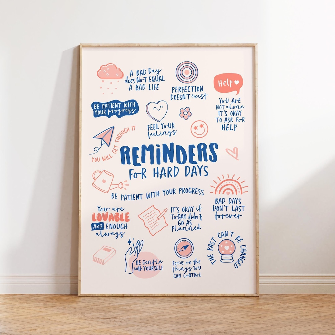 School Counsellor Office Poster, Therapy Office Decor, Calming Corner ...