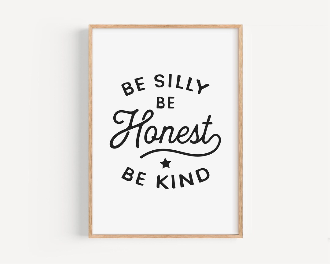 Positive Motivational Wall Art, Inspirational Nursery Decor ...