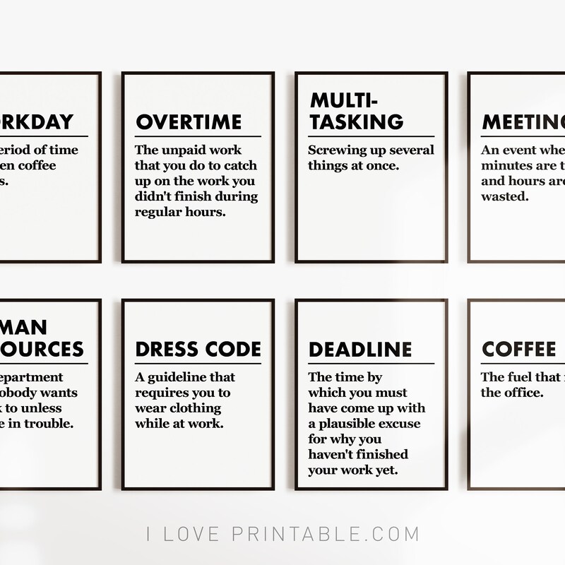 Funny Office Signs - Etsy