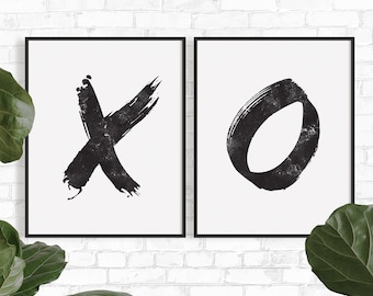 Printable X and O - Etsy