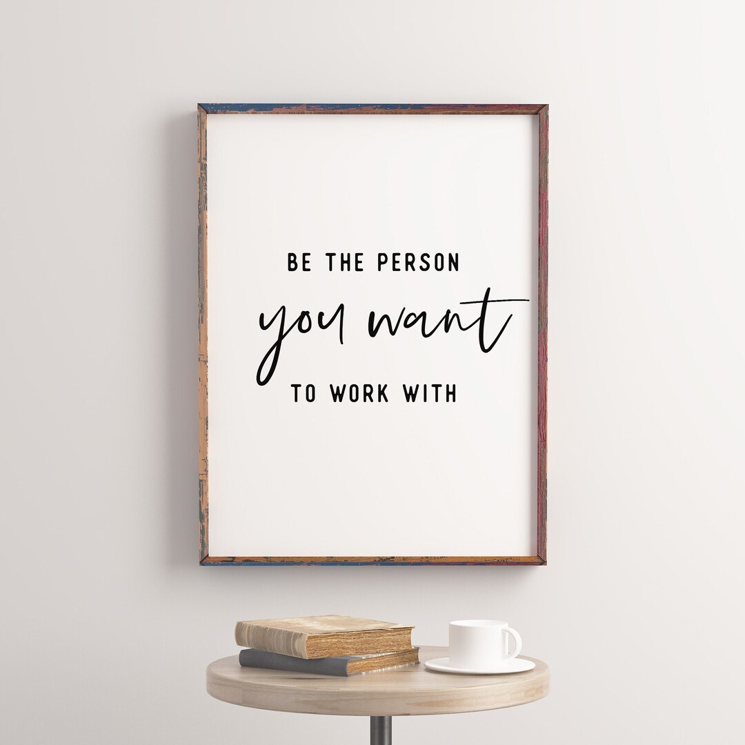 Office Wall Art, Teamwork Quotes Printable Wall Art, Home Office Decor ...