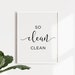 So Fresh so Clean Bathroom Prints, Set of 2 Printable Wall Art Decor ...