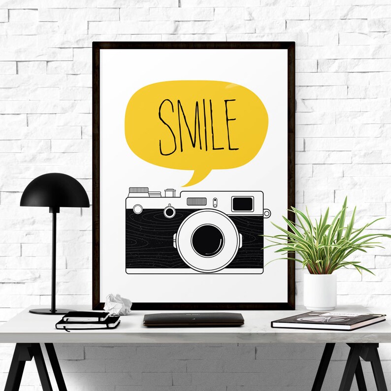 Vintage Camera Wall Art Decor for Living Room Retro Camera - Etsy