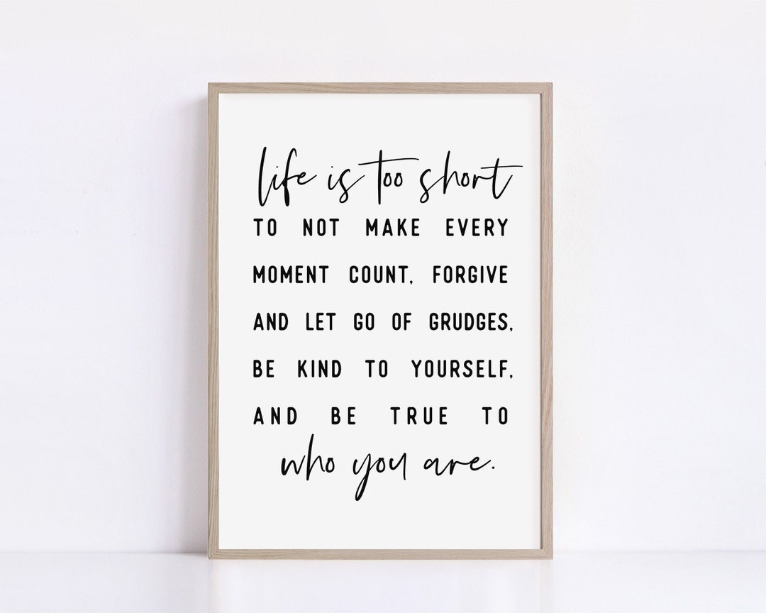 Printable Wall Art Quotes, Digital Download Art Prints, Inspirational ...