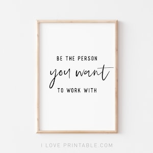 Office Wall Art, Teamwork Quotes Printable Wall Art, Home Office Decor ...
