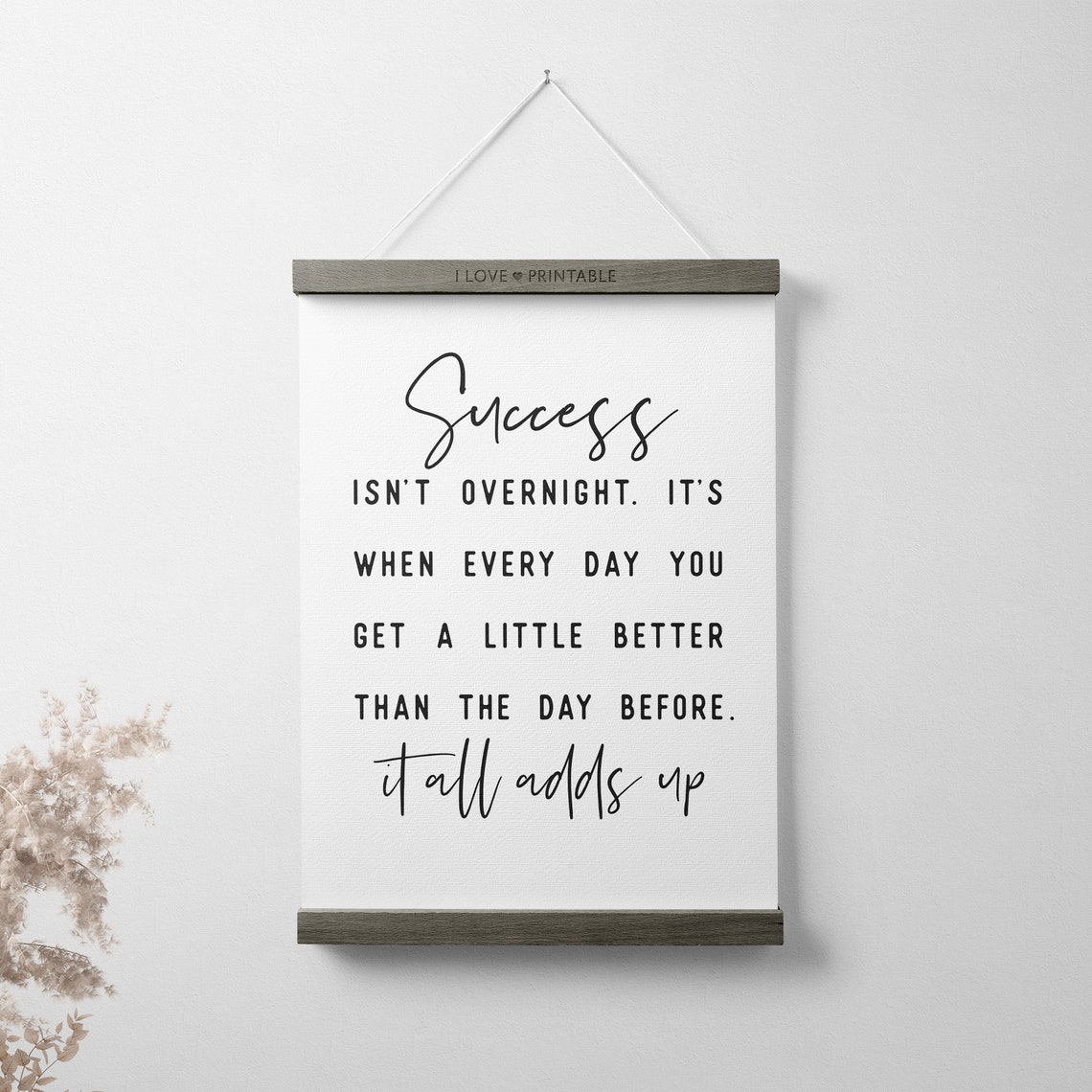 Success Wall Art / Motivational Posters / Success Quotes / - Etsy