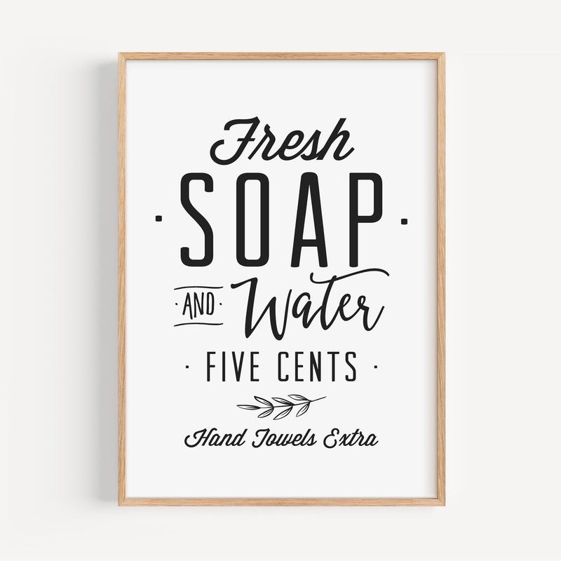 Vintage Soap Sign - Etsy