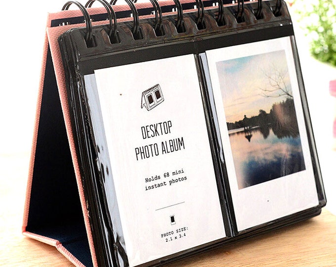Photo Album Fujifilm Instax Mini Film Holder Display Stand Pink - Etsy