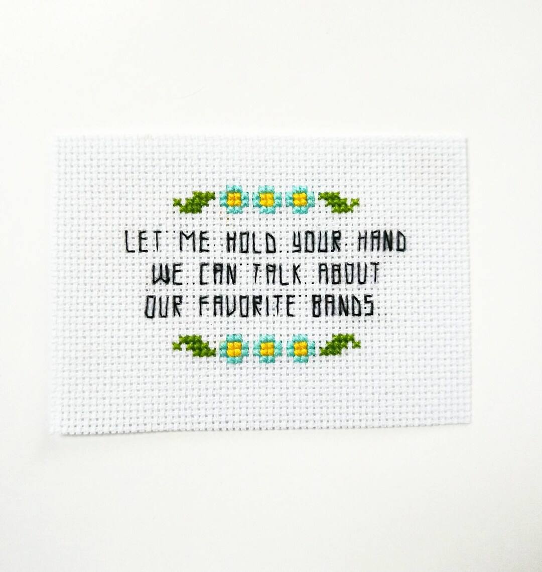 Moose Blood Inspired Cross Stitch - Etsy