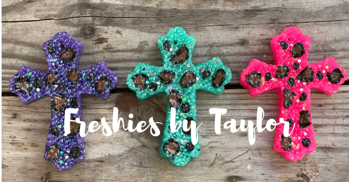 Leopard Fancy Cross Freshie - Etsy