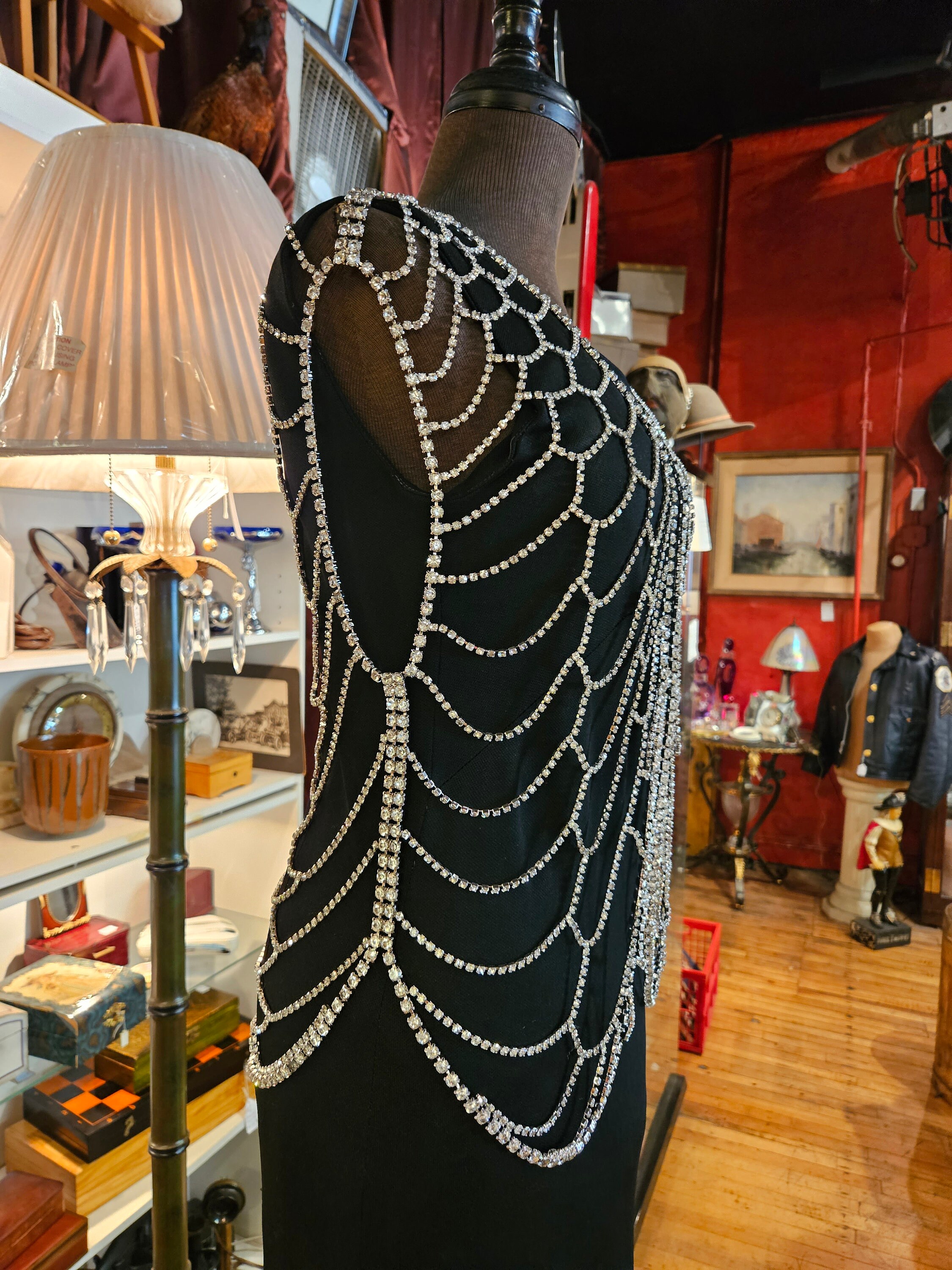 1970s Rhinestone Vest - Etsy