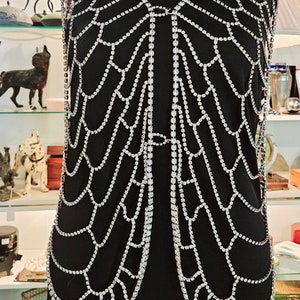 1970s Rhinestone Vest - Etsy