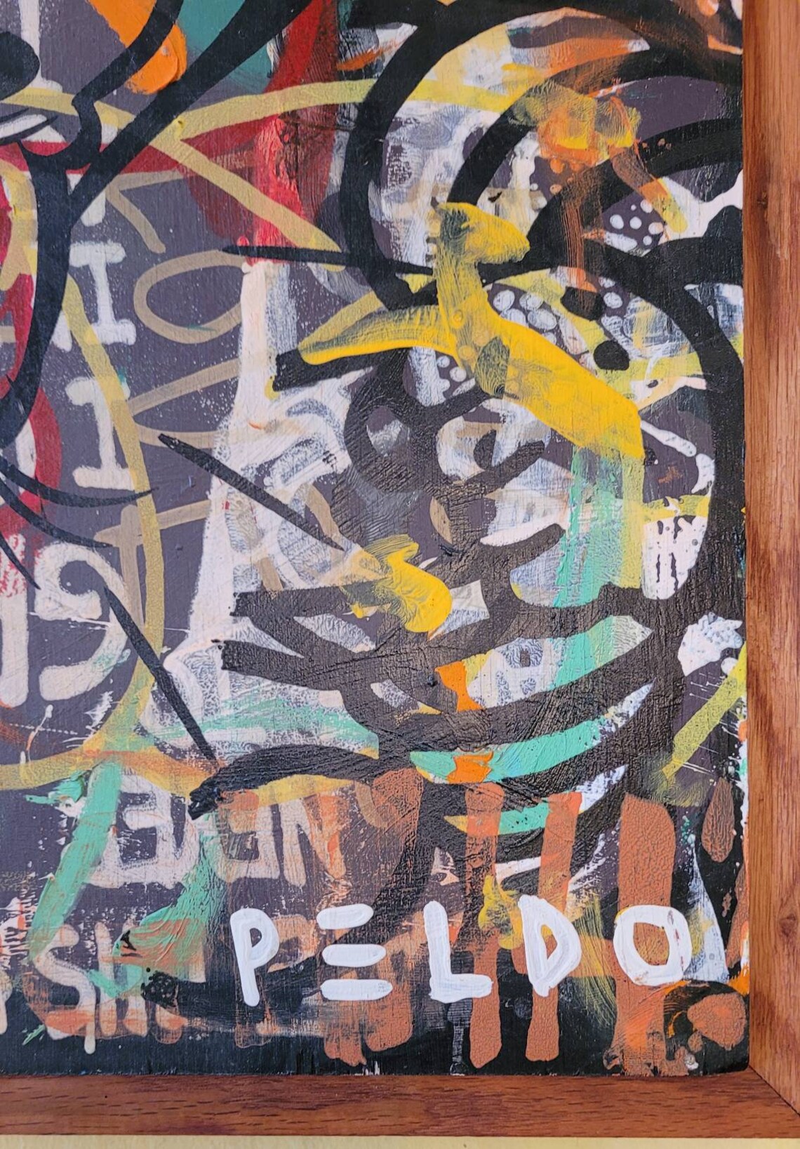 1990s Chris Peldo Original Acrylic Painting and Silkscreen for Absolute ...