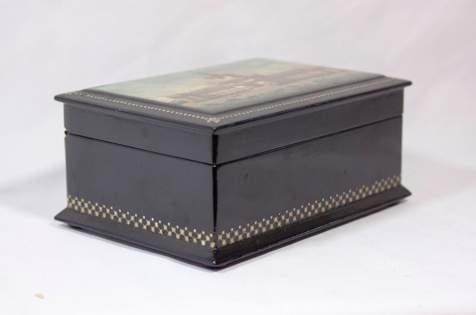 Vintage Russian Lacquered Box Russian Lacquer Box Wooden - Etsy