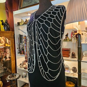 1970s Rhinestone Vest - Etsy