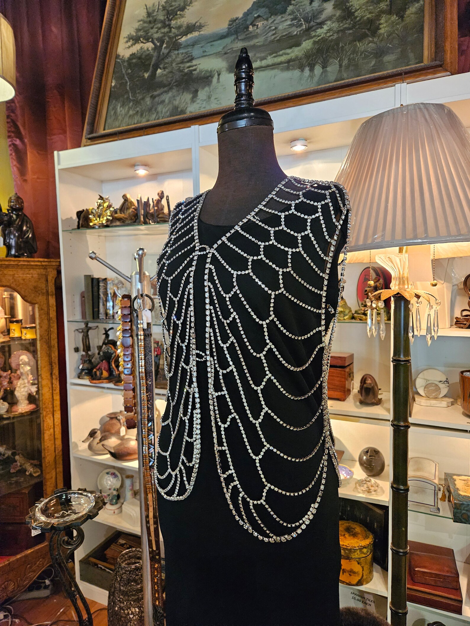 1970s Rhinestone Vest - Etsy