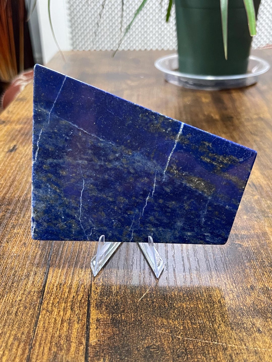 Lapis Lazuli Slab Lapis Slab Polished Lapis Crystal Home Decor ...