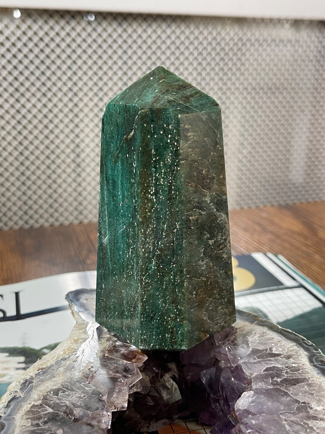 Nephrite Jade Tower Healing Energy Crystal - Etsy