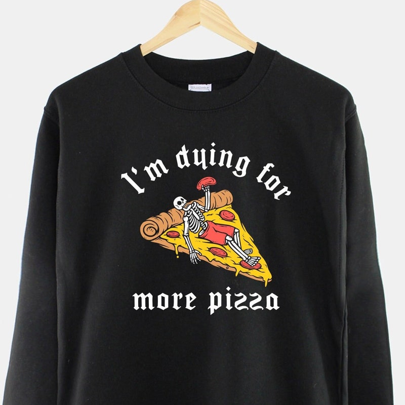 Pizza Sweatshirt - Etsy