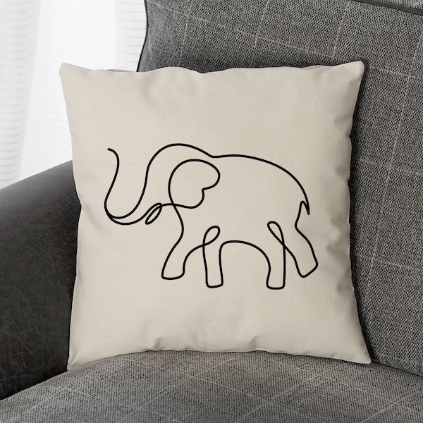 Elephant Cushion - Etsy