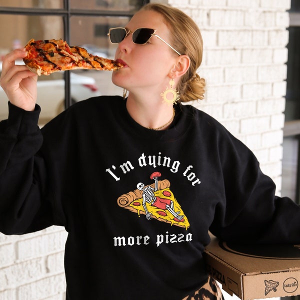 Pizza Sweatshirt - Etsy