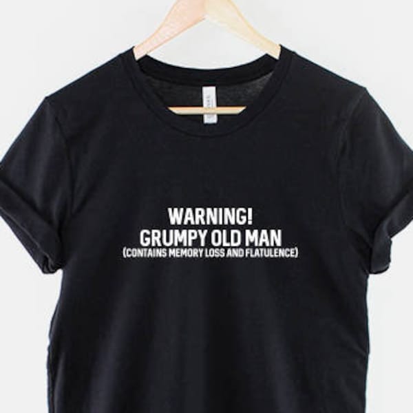 Grumpy Old Fart Shirt - Etsy