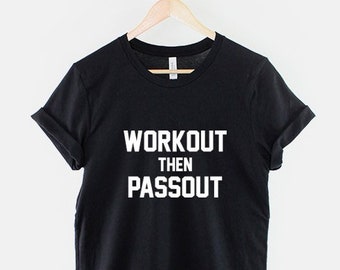 Work Out T Shirt | Etsy