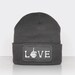 Love Skeleton Beanie Hat - Middle Finger Goth Beanie - Etsy UK