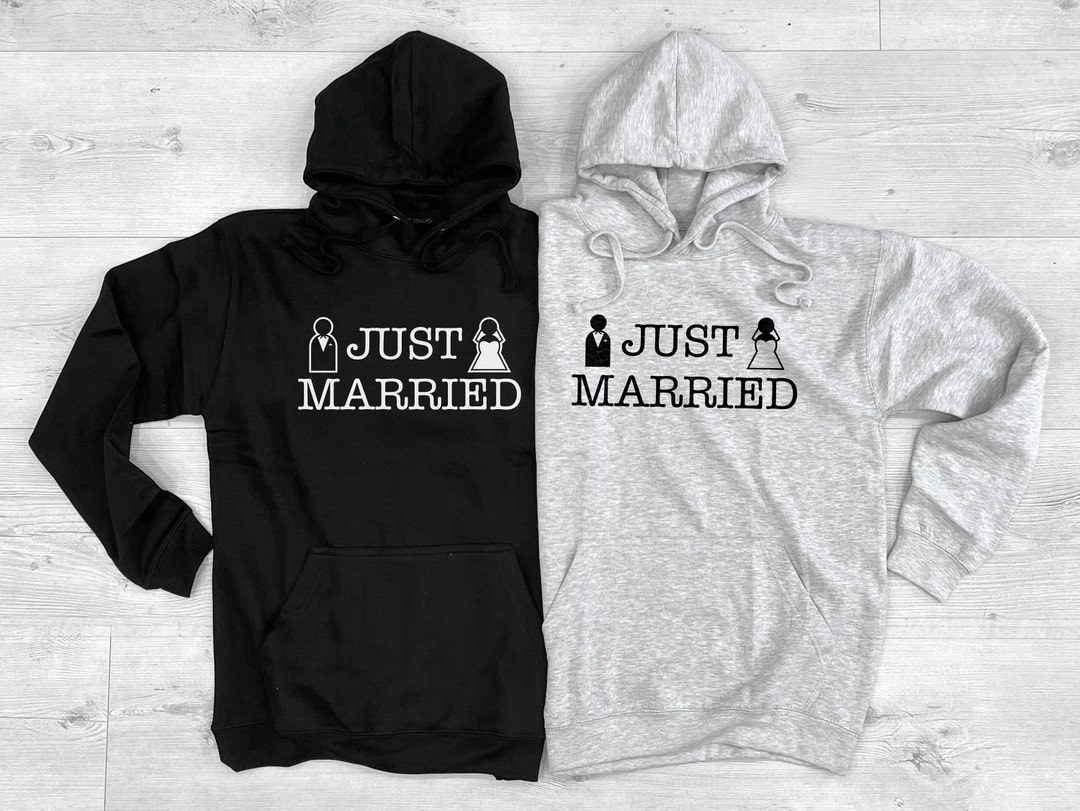 Matching Honeymoon Hoodies – Just Married Couple Gift - Etsy