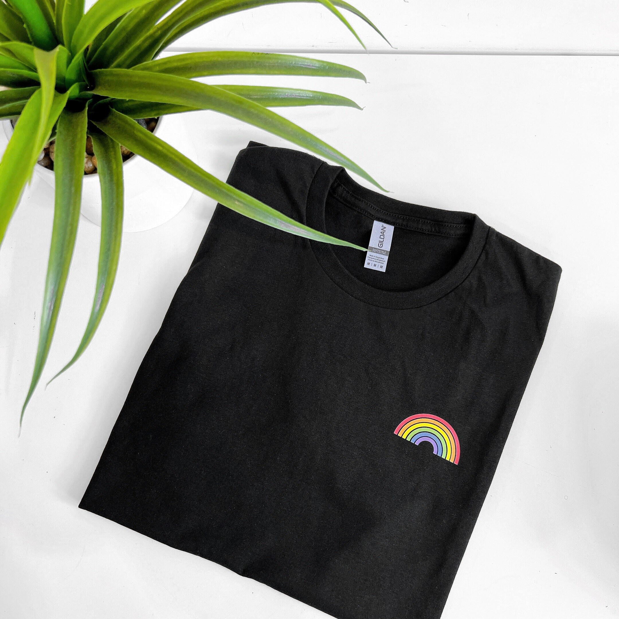 LGBTQ Pride Flag Shirt - Pride Rainbow T-Shirt - LGBT Gay Pride Flag