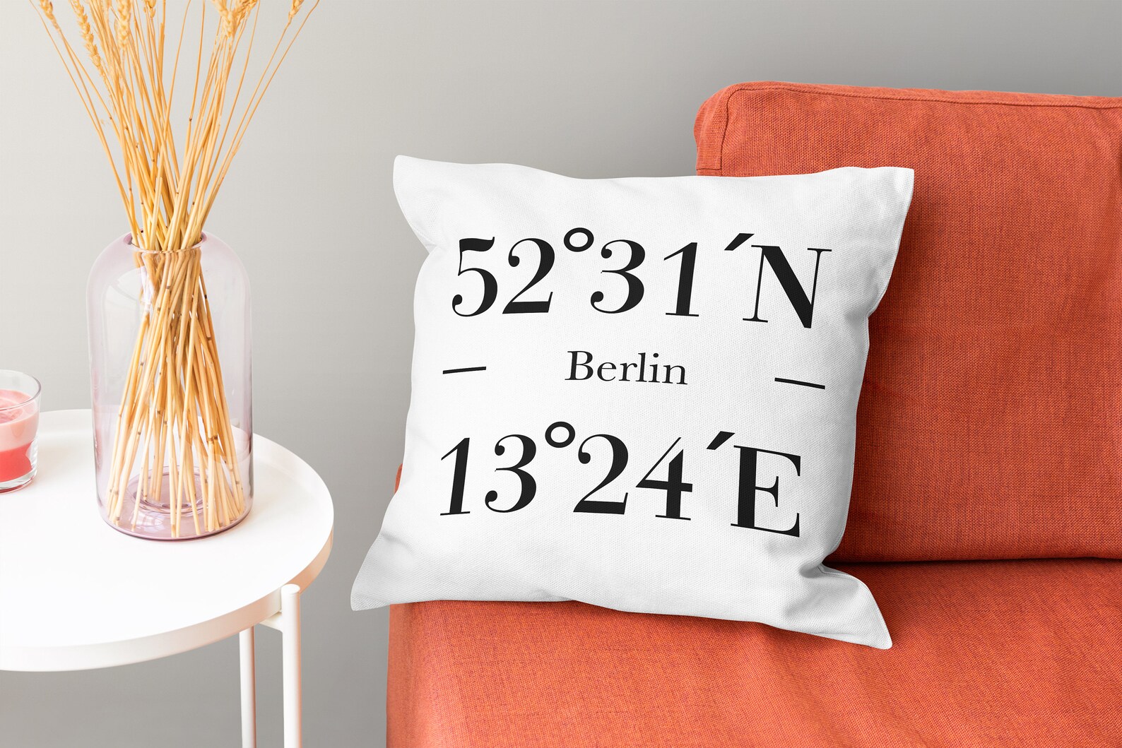 Personalized Home Coordinates Pillow Case - Custom Housewarming Gift - Etsy