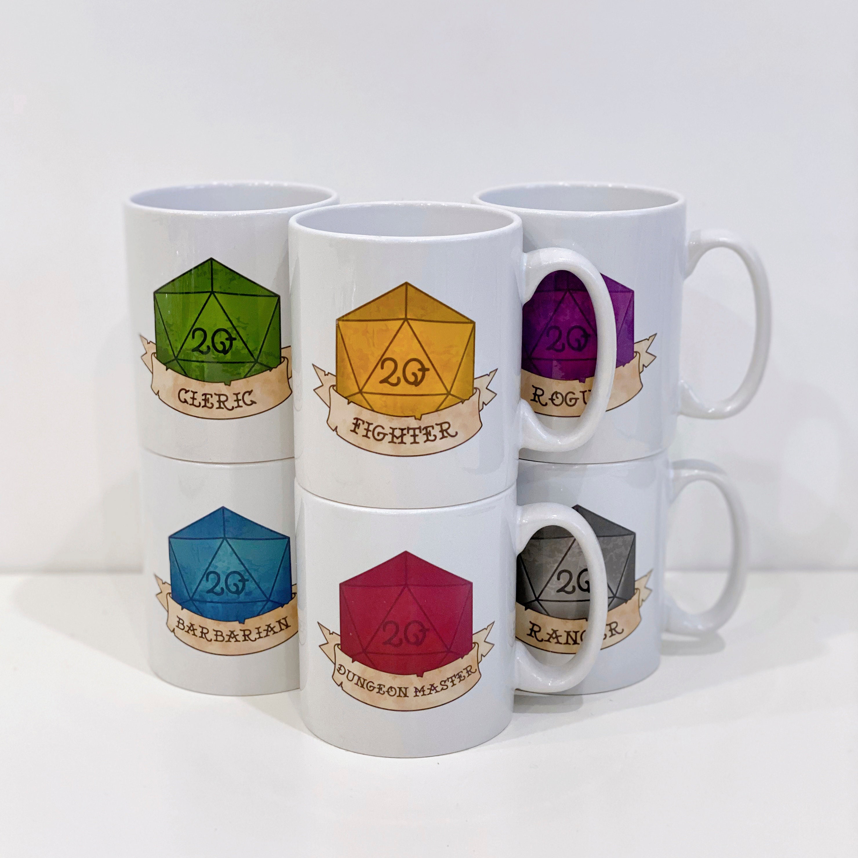 Personalized Dnd Mugs Customisable Dungeons and Dragons - Etsy UK