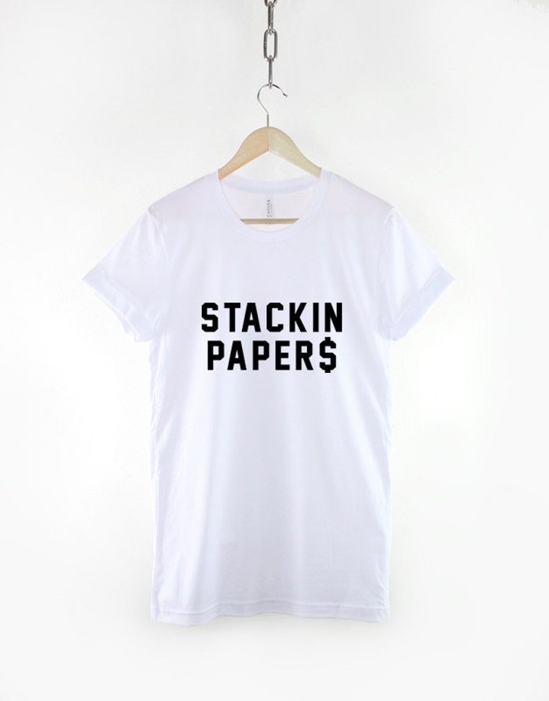 Stackin Papers Slogan Gangster Money Trap Streetwear T-shirt - Etsy